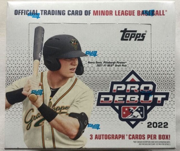 2022 Topps Pro Debut Baseball Hobby Jumbo Box for sale online | eBay