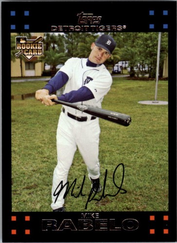 2007 Topps #294 Mike Rabelo NM-MT RC Rookie Tigers | eBay