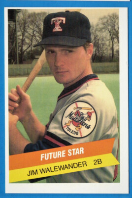 Jim Walewander 1987 TCMA International League All-Stars Toledo Mud Hens ...