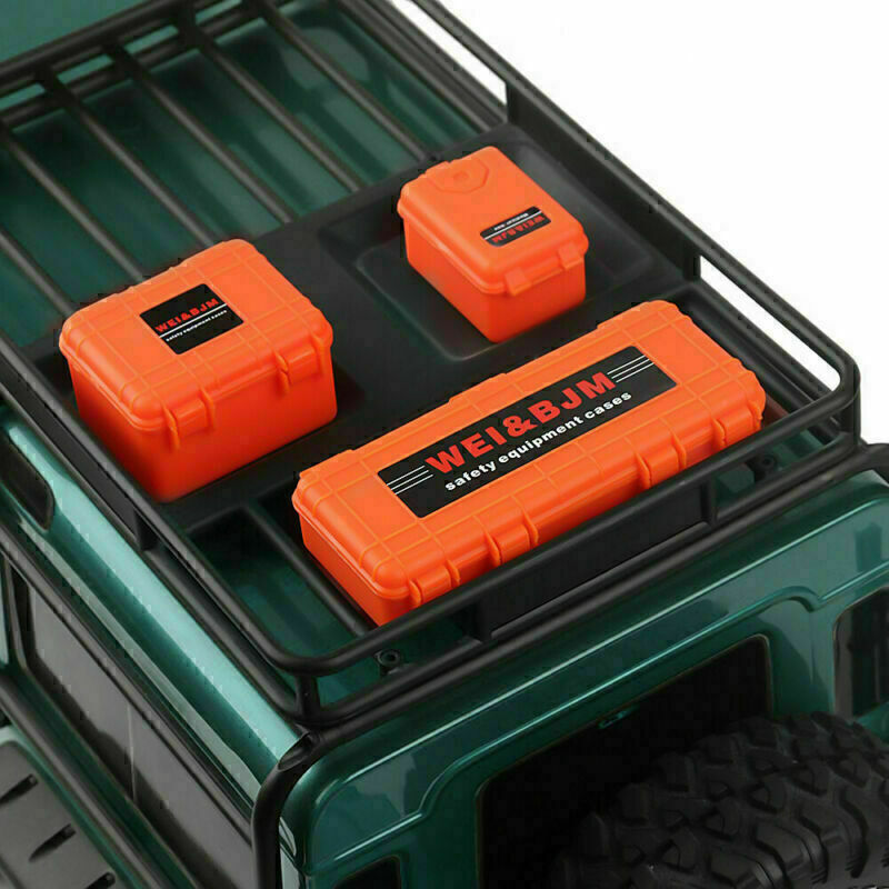 Durable Plastic Crawler Accessories Storage Box for 1/10 RC Car Traxxas ...