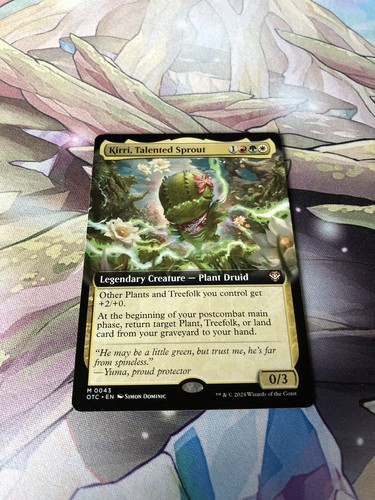 Kirri, Talented Sprout Extended Art NON Foil Outlaws Of Thunder ...