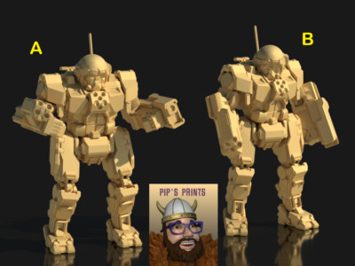 COM-2D Commando Mech For Battletech CGL Scale Syllogy | eBay