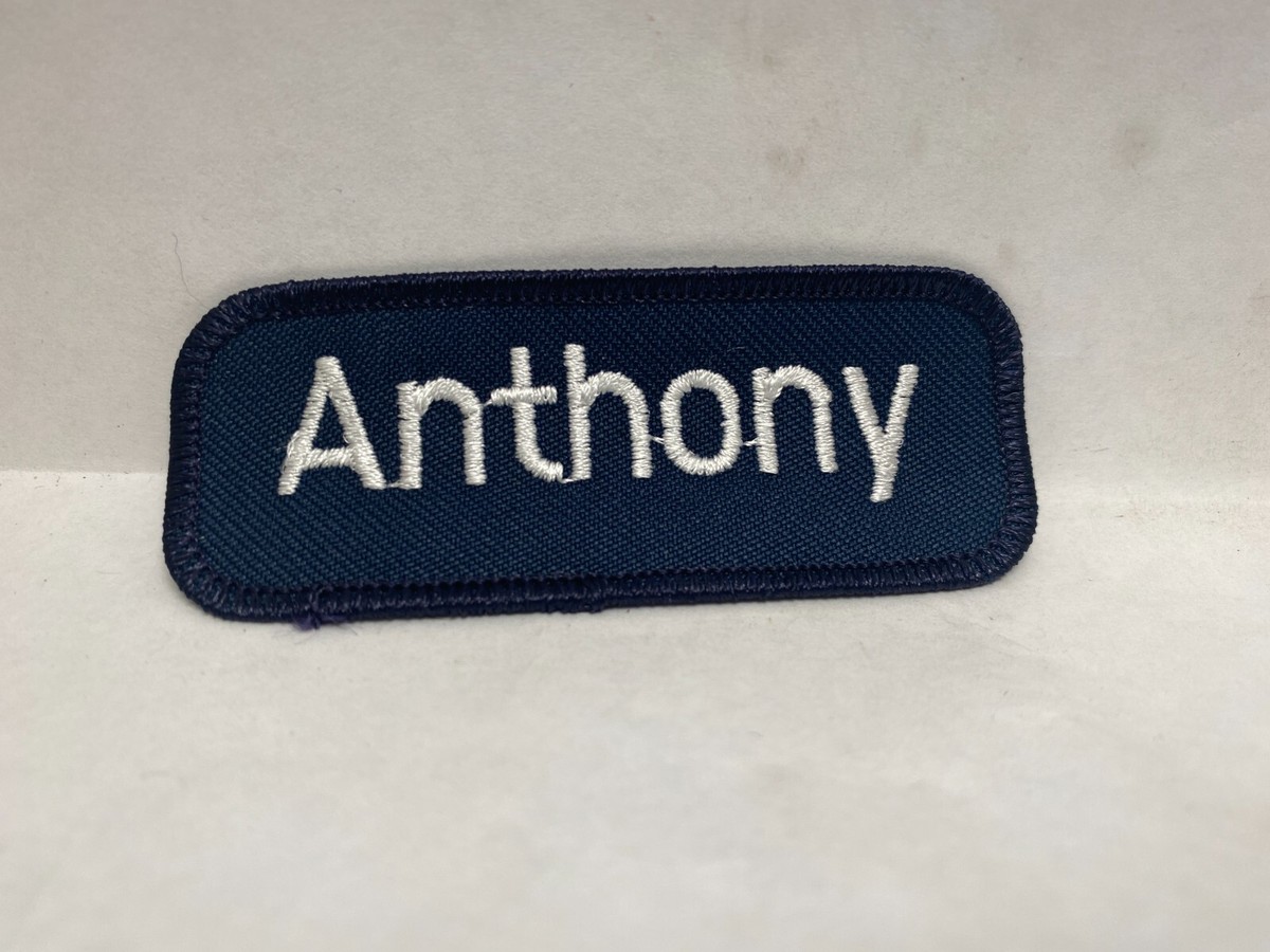Anthony Name Tag