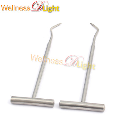 Wdl 2 Pcs Dental Elevator Potts # 6x & 7x Staniless Steel Surgical ...