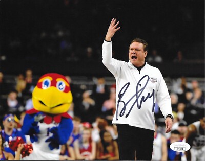 Bill Self signed Kansas Jayhawks 8x10 photo autographed #4 JSA | eBay