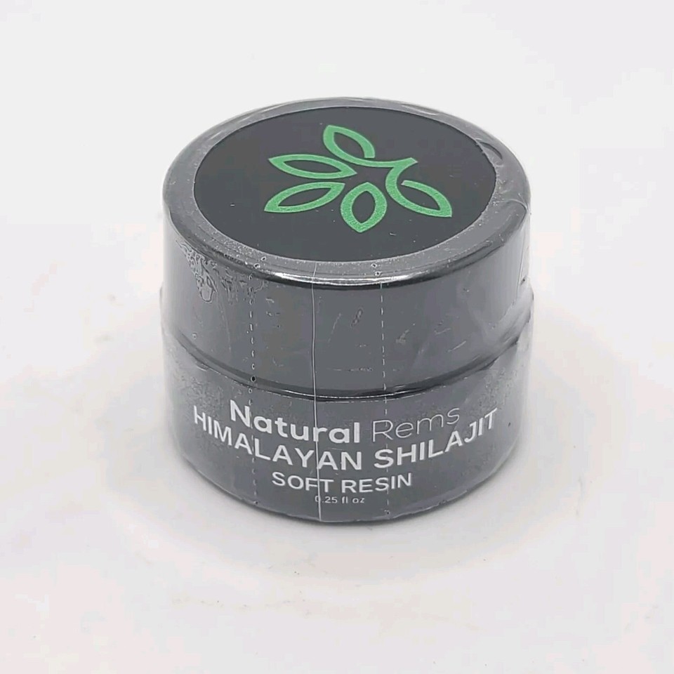 Natural Rems Organic Himalayan Shilajit Soft Resin 0.25oz Sealed | eBay