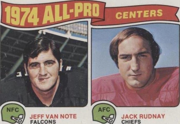 1975 Topps - #204 Jeff Van Note, Jack Rudnay (RC) for sale online | eBay