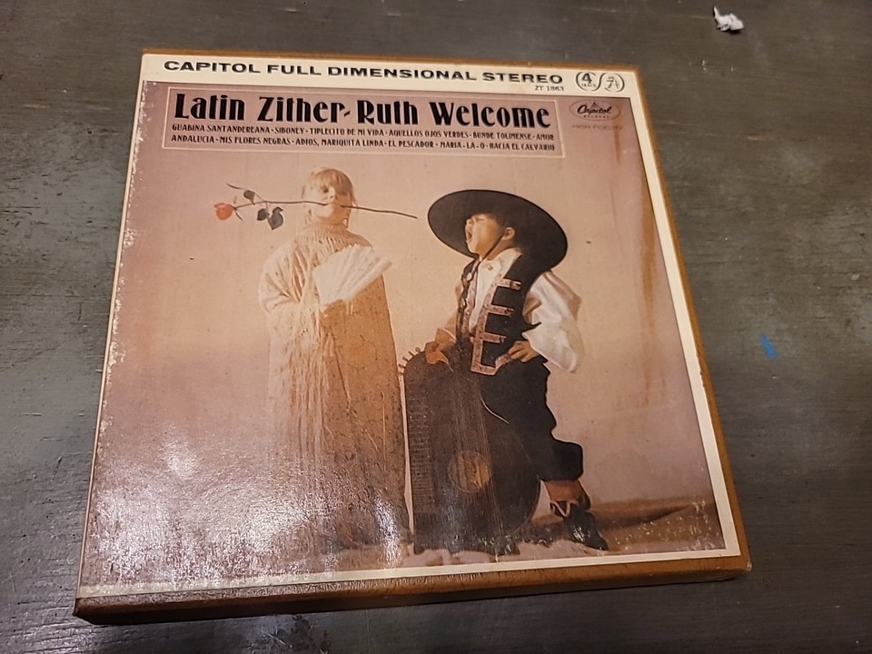 7-1/2ips Latin Zither Ruth Welcome Reel Tape | eBay