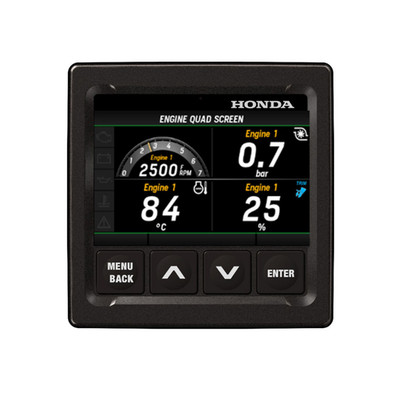 HONDA Marine OEM 06371-ZVP-000 MFD 4.3" Digital Engine HD-5 Display ...