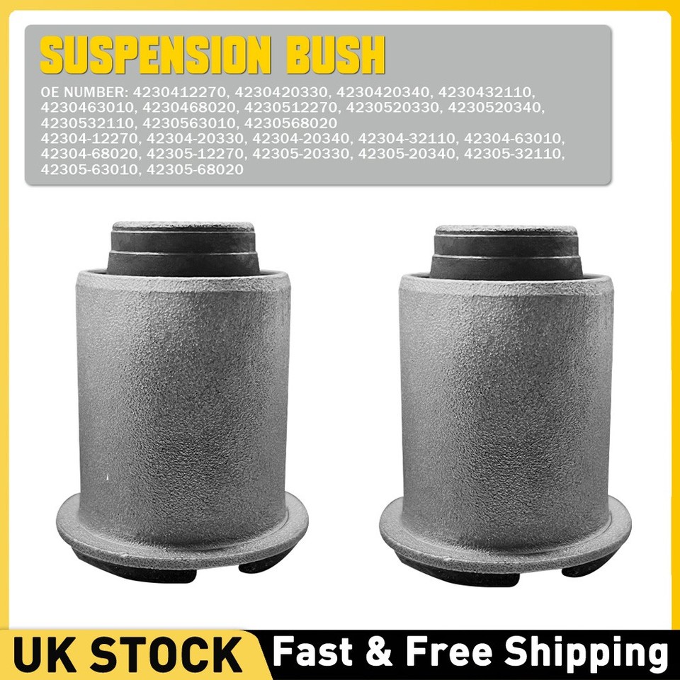 4Pcs 4230412270 For Toyota Corolla E120 E121 E150 Rear Suspension Hub Lower Bush | eBay UK