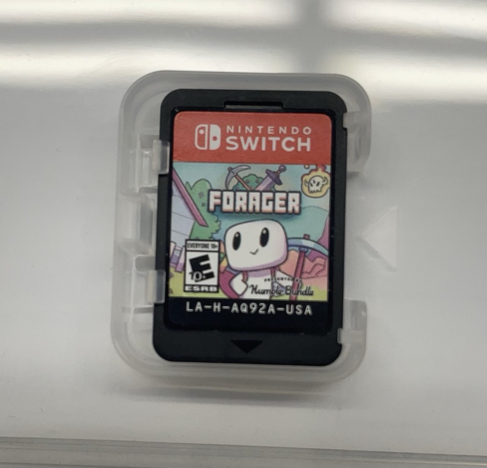 Forager Nintendo Switch Game w/Case (No stickers/poster) Humble Bundle ...