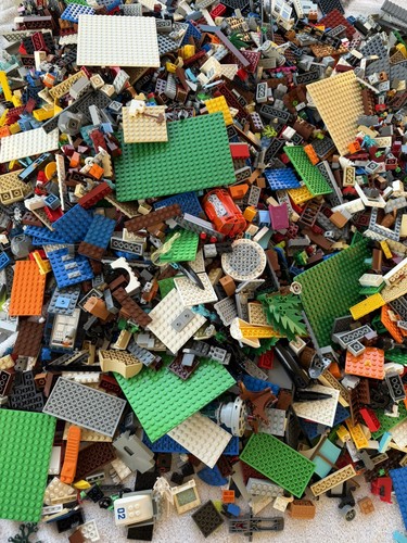 Legos By The Pound Authentic Cleaned & Sorted Random Pieces ...