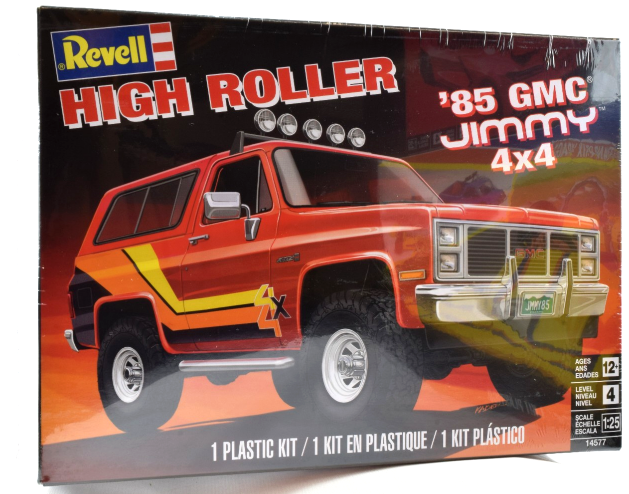 Revell 1985 GMC Jimmy 4x4 "High Roller" 1/25 Scale Plastic Model Car ...