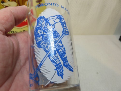 YORK PEANUT BUTTER TIM HORTON MAPLE LEAFS NHL HOCKEY GLASS ,1961 62 | eBay