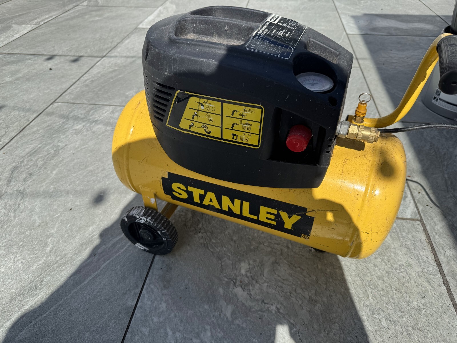 STANLEY Air Compressor Yellow Spray Paint | eBay UK
