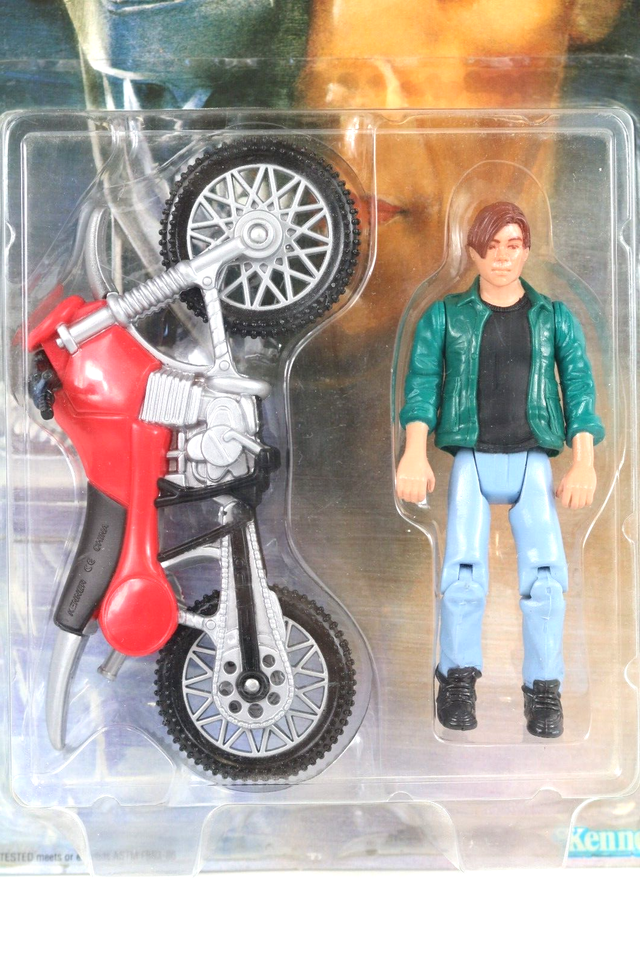 Vtg Terminator 2 John Connor w/ Motorcycle Judgment Day 1991 Action ...