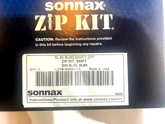 SONNAX 8L45 8L90 SHIFT ZIP KIT | eBay