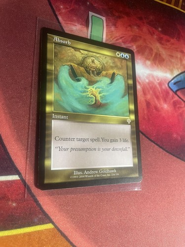 MTG Absorb Invasion 226/350 Regular Rare | eBay