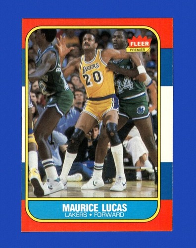 1986-87 Fleer Set-Break # 66 Maurice Lucas EX-EXMINT *GMCARDS* | eBay