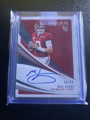 2021 Panini Immaculate Mac Jones Rookie On Card Auto#/99 Alabama 111 | eBay