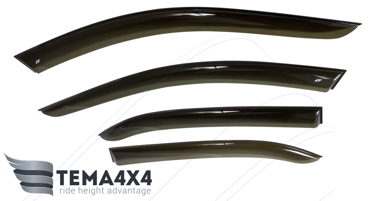 Windows Visors Deflector for Mercedes E-Class W212 2009-2016 Sun Rain ...
