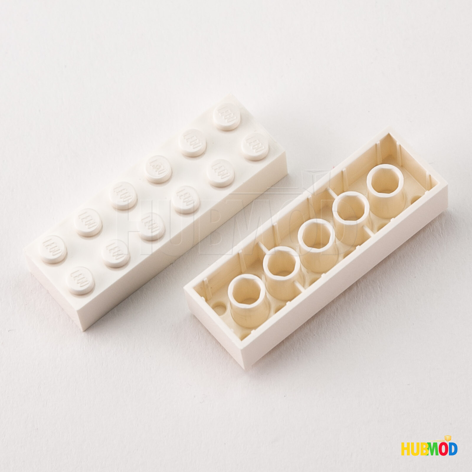 Lot of 10 Genuine LEGO White 2x6 44237 2456 Building Bricks Blocks ...