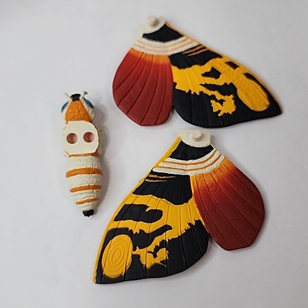 Godzilla HG Series 2 5" Wide Mothra Imago Mini Figure Builder Gashapon ...