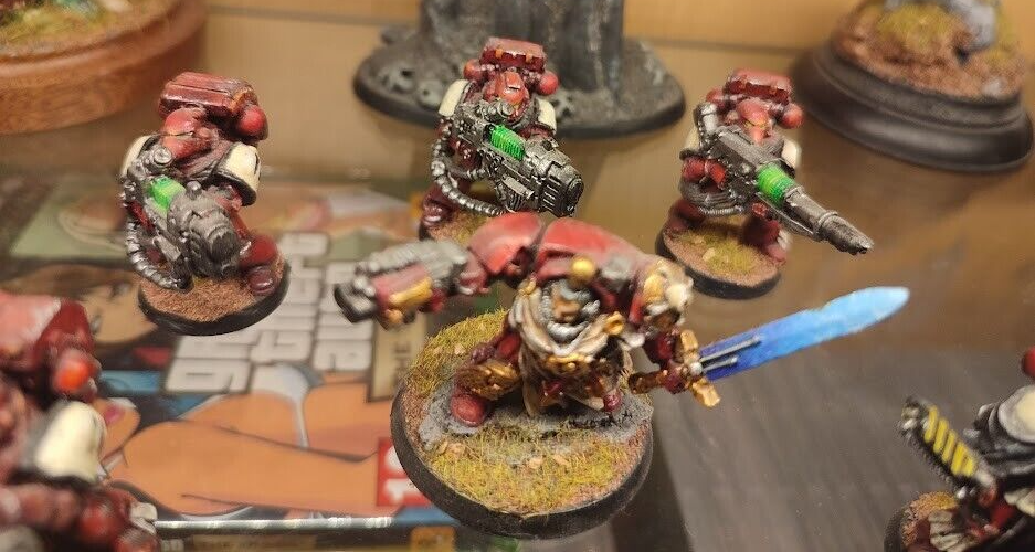 Warhammer 40k Librarian Terminator Armor +Devastator Squad Rare Metal ...