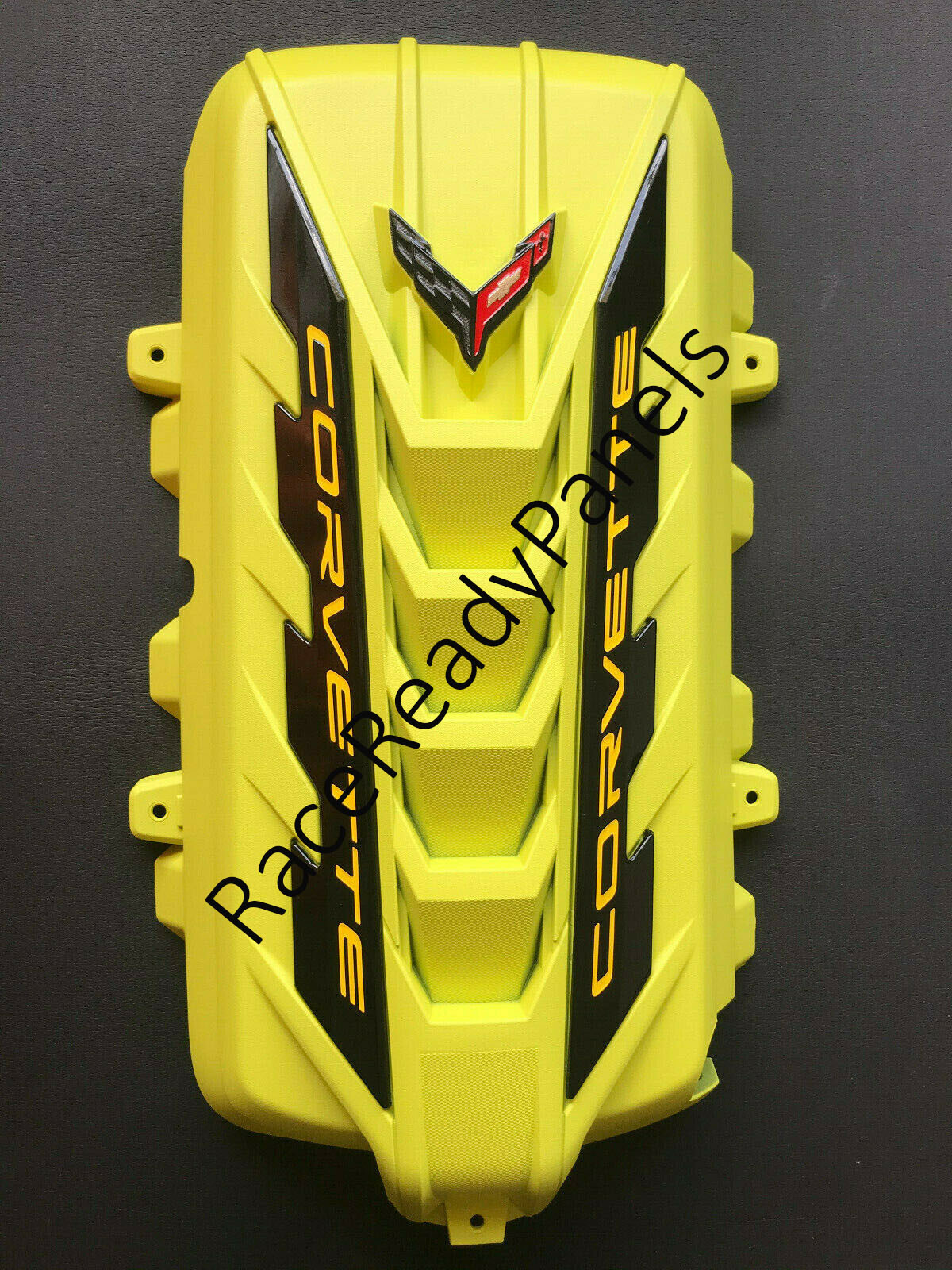 2020/24 CORVETTE C8 ENGINE COVER ACCELERATE YELLOW NEW OEM! | eBay