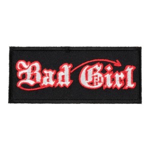 Bad Girl Devil Old English Patch, Ladies Devil Patches | eBay
