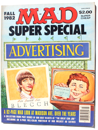 Vintage Fall 1982 MAD Magazine Comic Humor Super Special | eBay