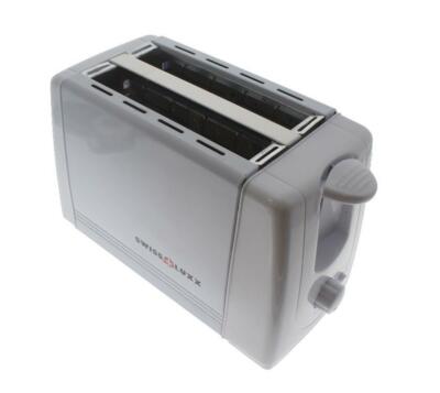 Swiss Lux Compact Low Wattage White Toaster - Ideal for caravans ...
