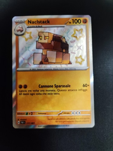 NACLSTACK 177/091 - Pokémon Brillant Destin de Paldea - ITALIEN - NEAR ...