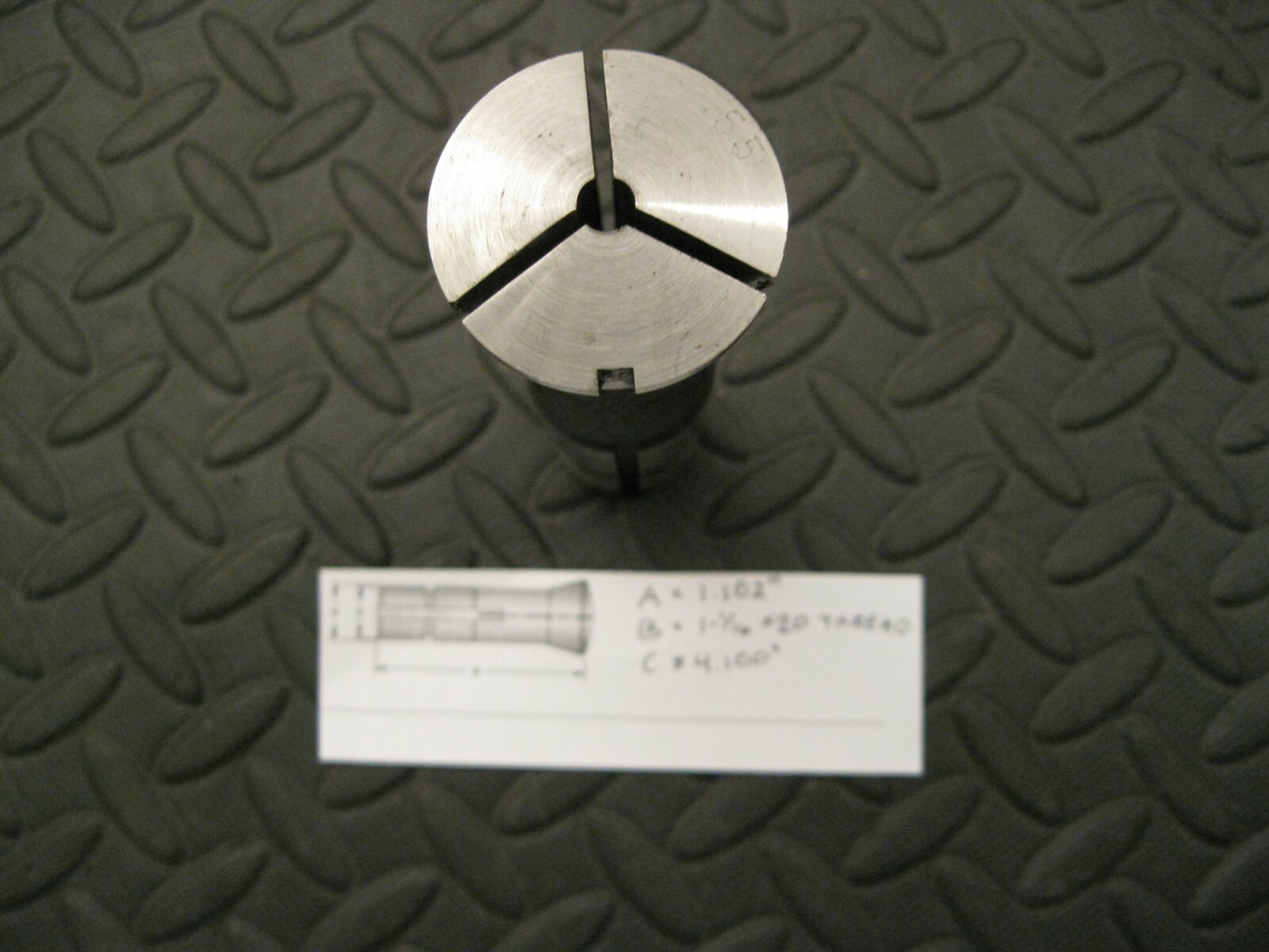 5.5mm Collet with 1-1/16 x 20 Thread, Unknown Make | eBay