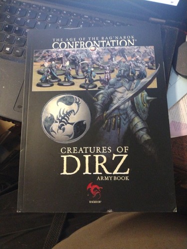 Confrontation Creatures Of Dirz Army Book | eBay