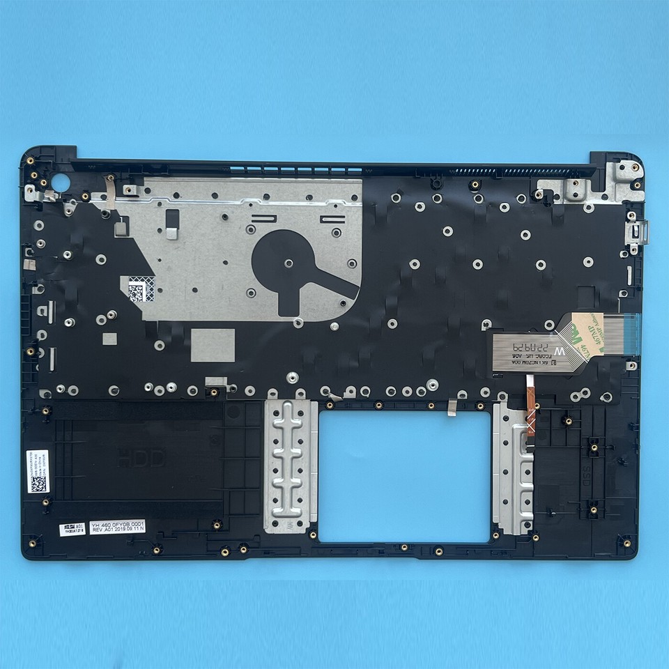 New Palmrest Keyboard Upper Case with/Backlit For Dell Latitude E3500 ...