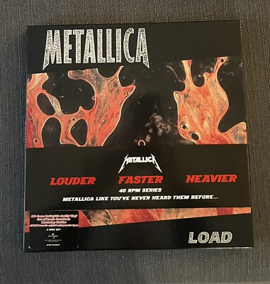 METALLICA - Load Limited Edition Box Set 45 RPM Series 600753286906 | eBay