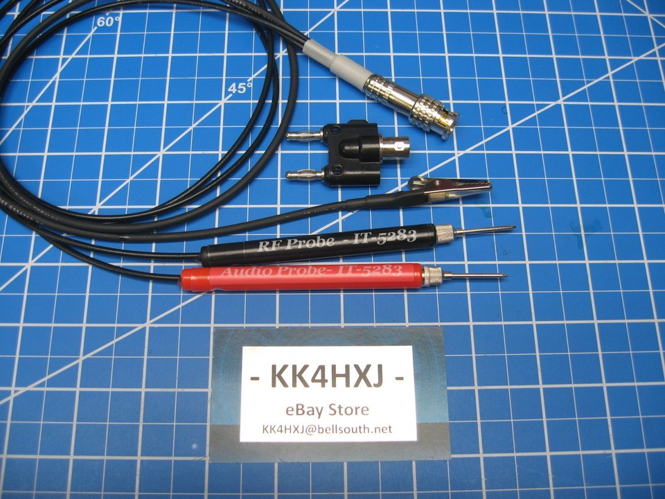 Custom RF & Audio Probe for Heathkit IT-5283 Signal Tracer - Assembled ...