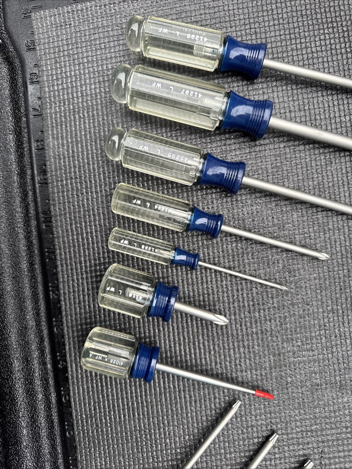 Sears Craftsman USA Nos 26pc Screwdriver Set Huge Rare Torx Phillips ...