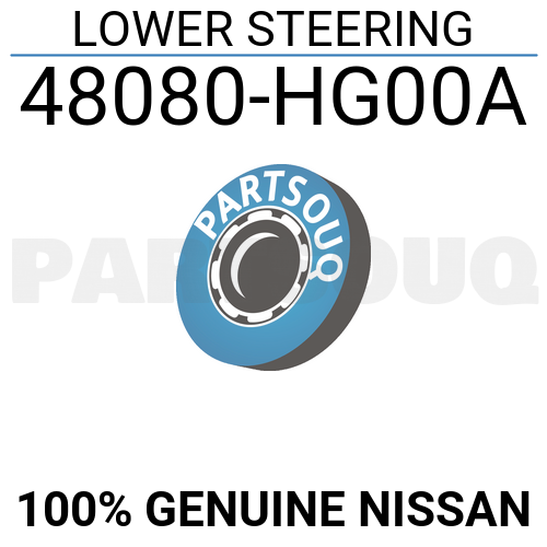 48080HG00A Genuine Nissan LOWER STEERING 48080-HG00A | eBay
