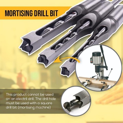 Square Wood Chisel High-Speed Steel High Hardness Hole Opener Drill Bit ...