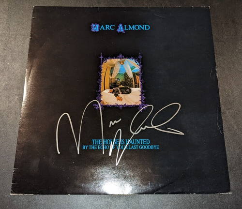 MARC ALMOND signed autographed THE HOUSE IS HAUNTED LP RECORD ALBUM ...