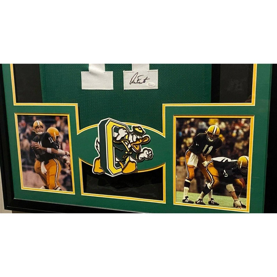 Dan Fouts Framed Jersey JSA Autographed Signed Oregon Ducks | eBay
