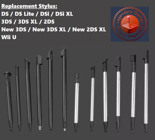 Replacement Stylus Pen for Nintendo DS DS Lite DSi 2DS 3DS Wii U ...