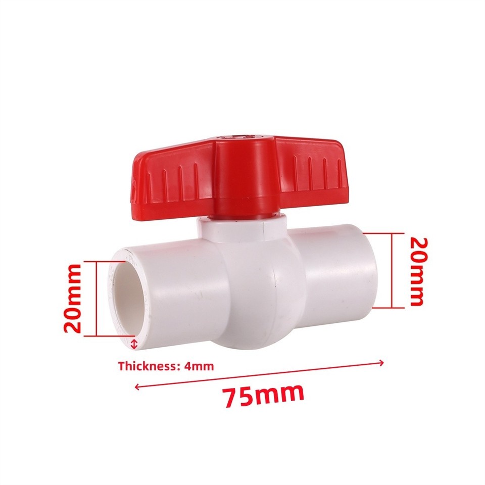 PPR Water Pipe Switch Valve Plastic Plumbing Fittings for Hot Cold ...