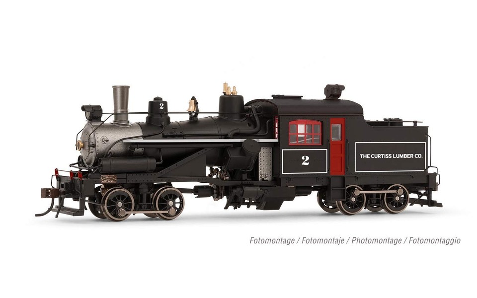 Rivarossi Railway - Locos Hr2882 Heisler Steam Locomotive, 2 Tracks The ...