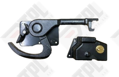 TODCO Style Maximum Security "J" Lock with Door Lock Box Housing BLACK ...