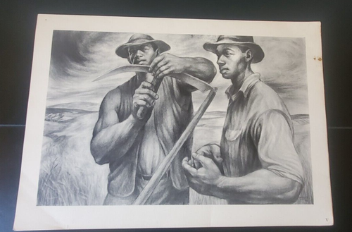 CHARLES WHITE - VINTAGE ORIGINAL LITHOGRAPH PRINT #2 - LISTED ARTIST | eBay