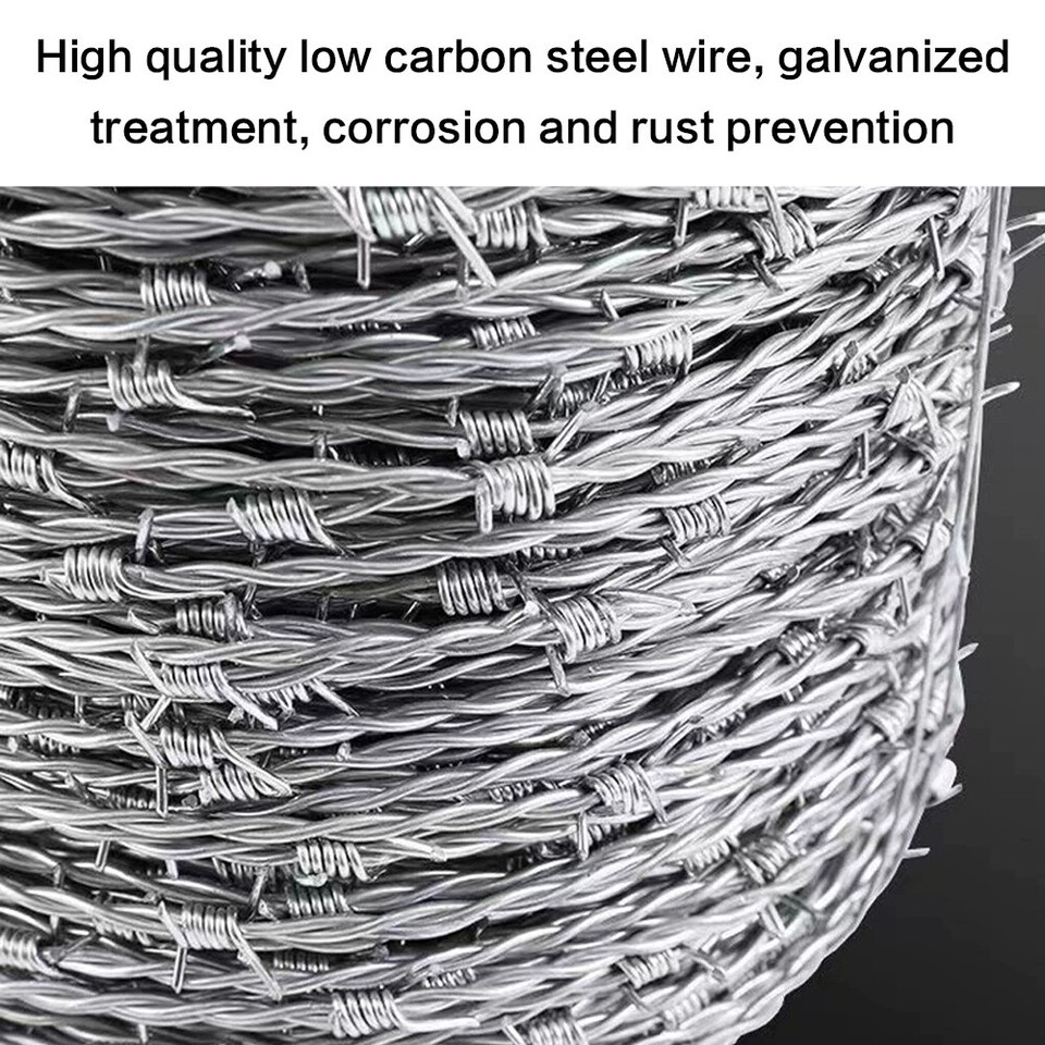 10-200M RAZOR SECURITY BARBED WIRE COILED CONCERTINA BARBS OUTDOOR ...