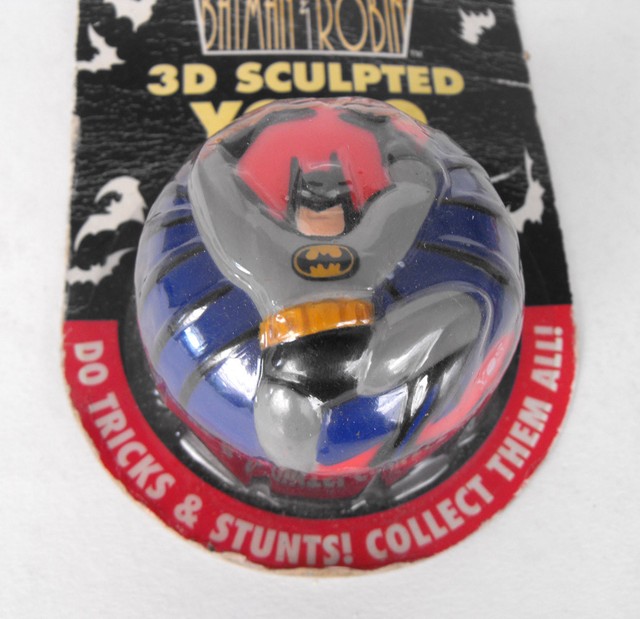 Adventures of Batman & Robin 3d Sculpted Yoyo DC Comics 1994 by Spectra ...